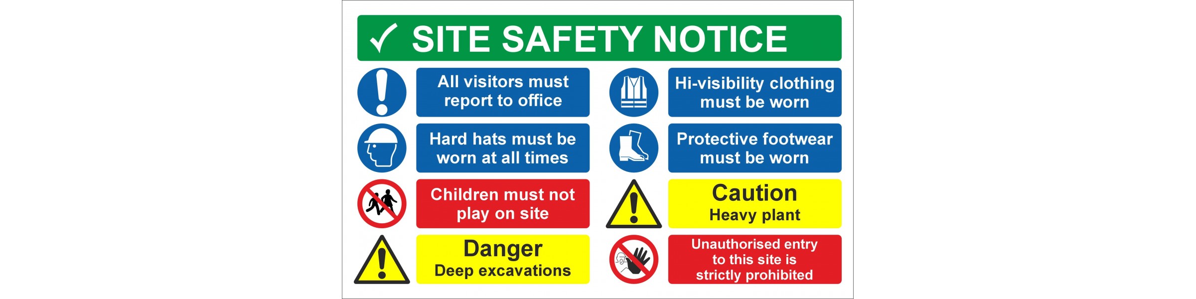Site Safety Signs